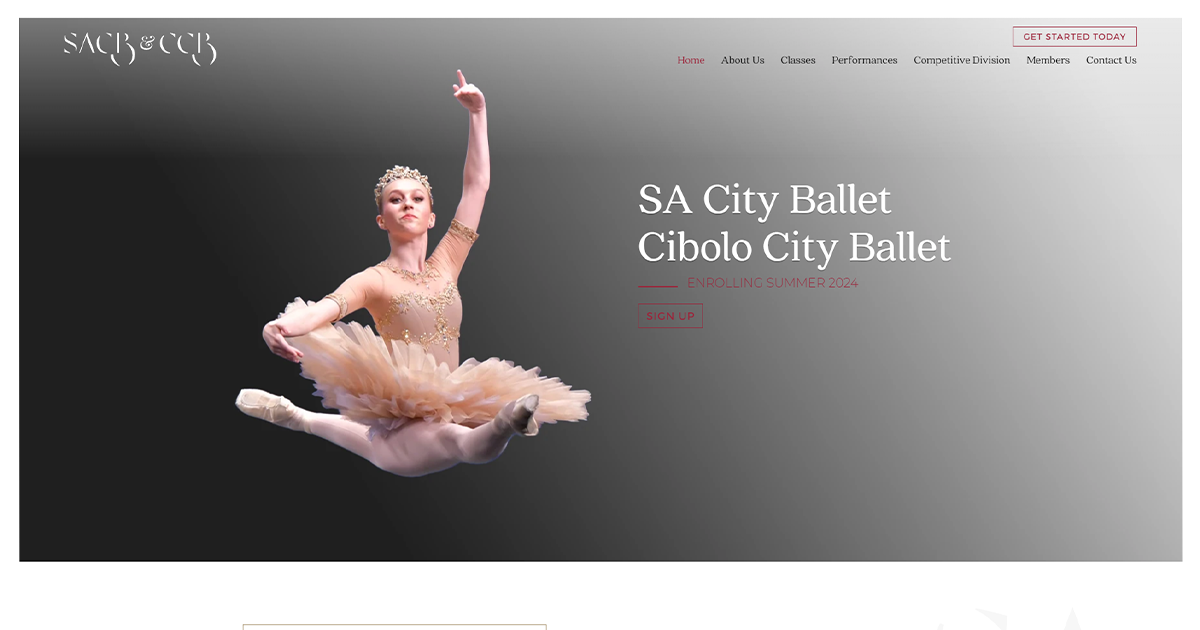 San Antonio City Ballet - Dance Classes San Antonio